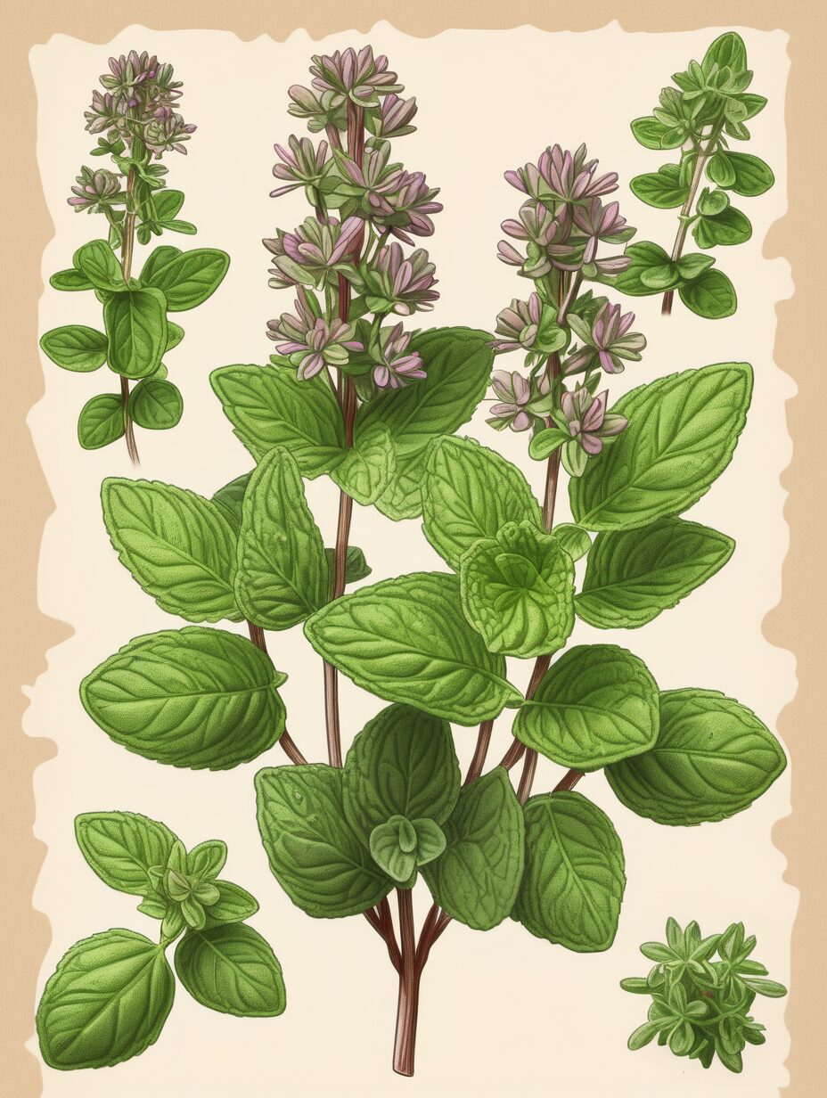 Oregano Spiced Elegance - The Grounded Path
